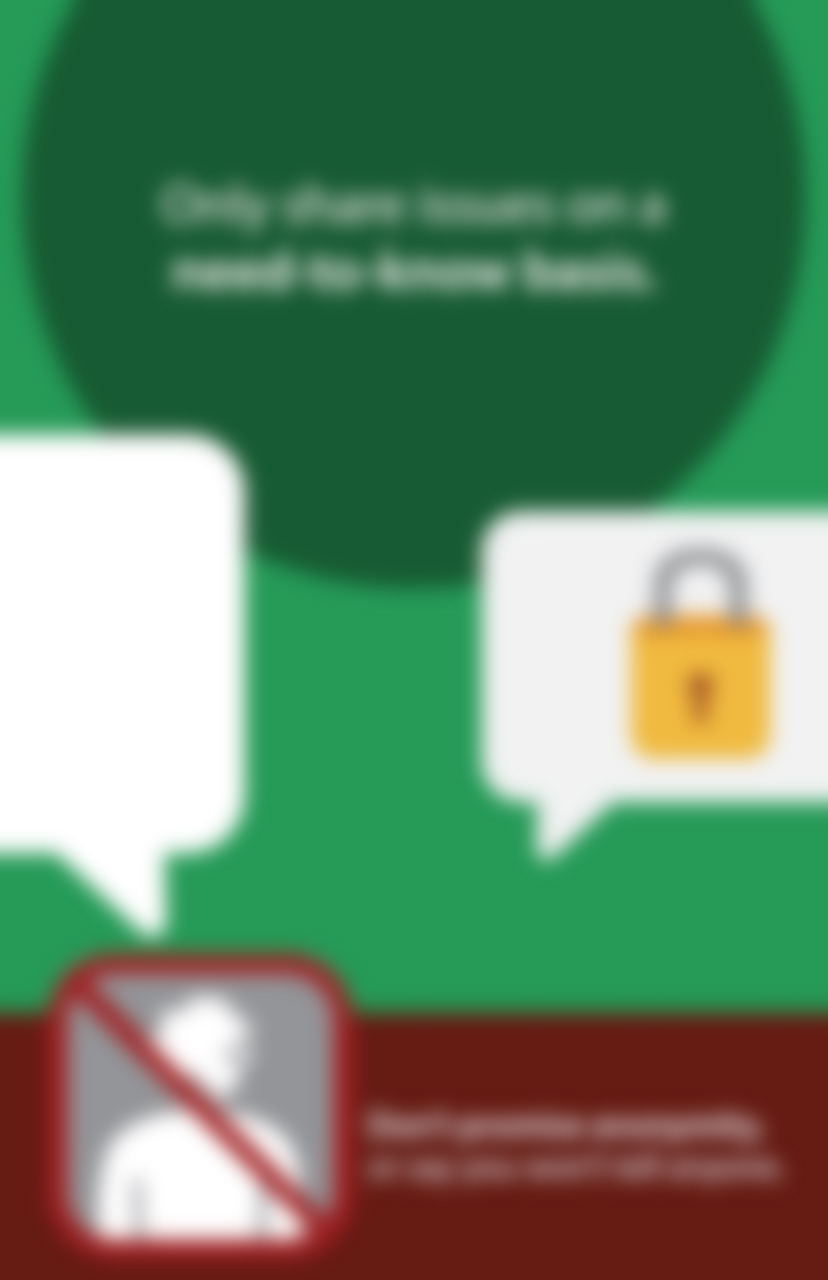 Non-retaliation for managers: need-to-know - Broadcat