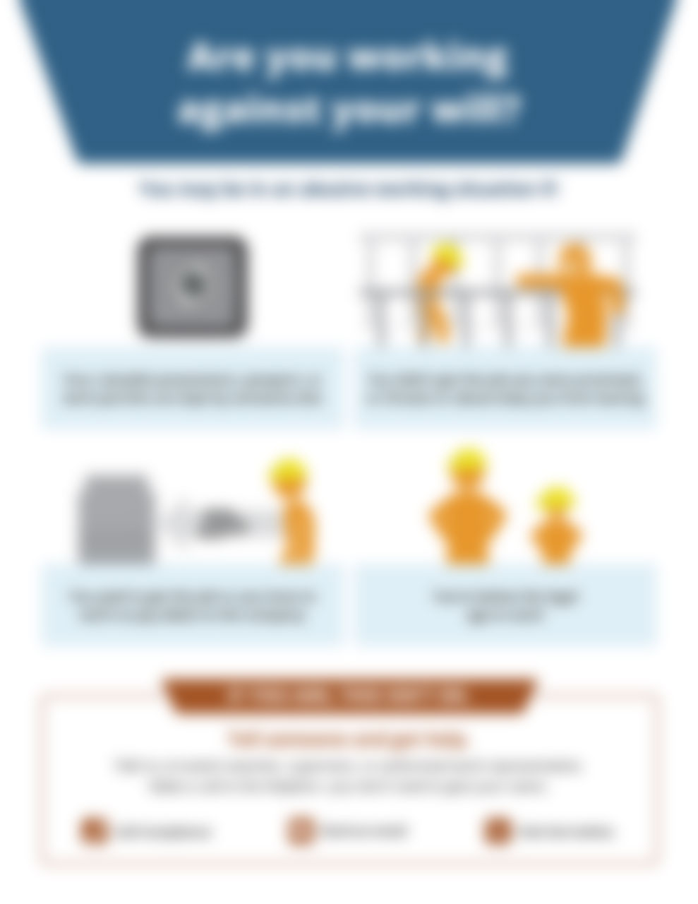 Are you working against your will? - Broadcat