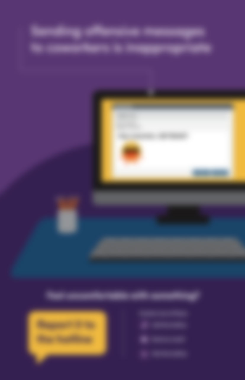 No offensive messages - Broadcat