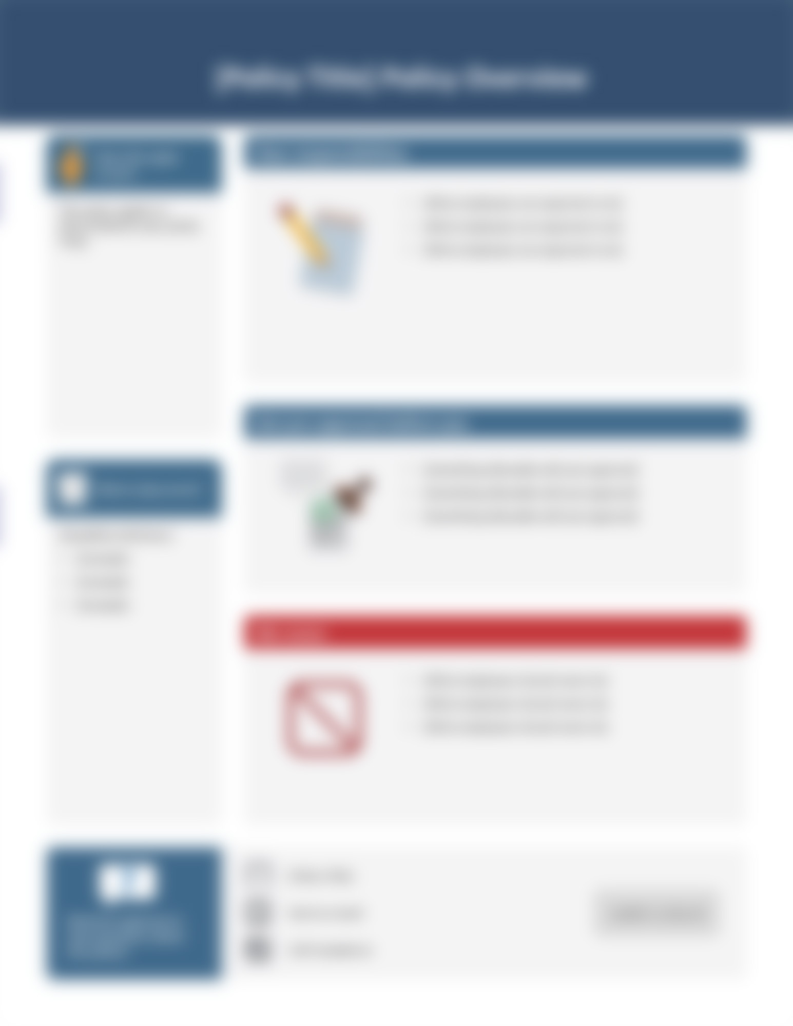 Policy Overview Template - Broadcat