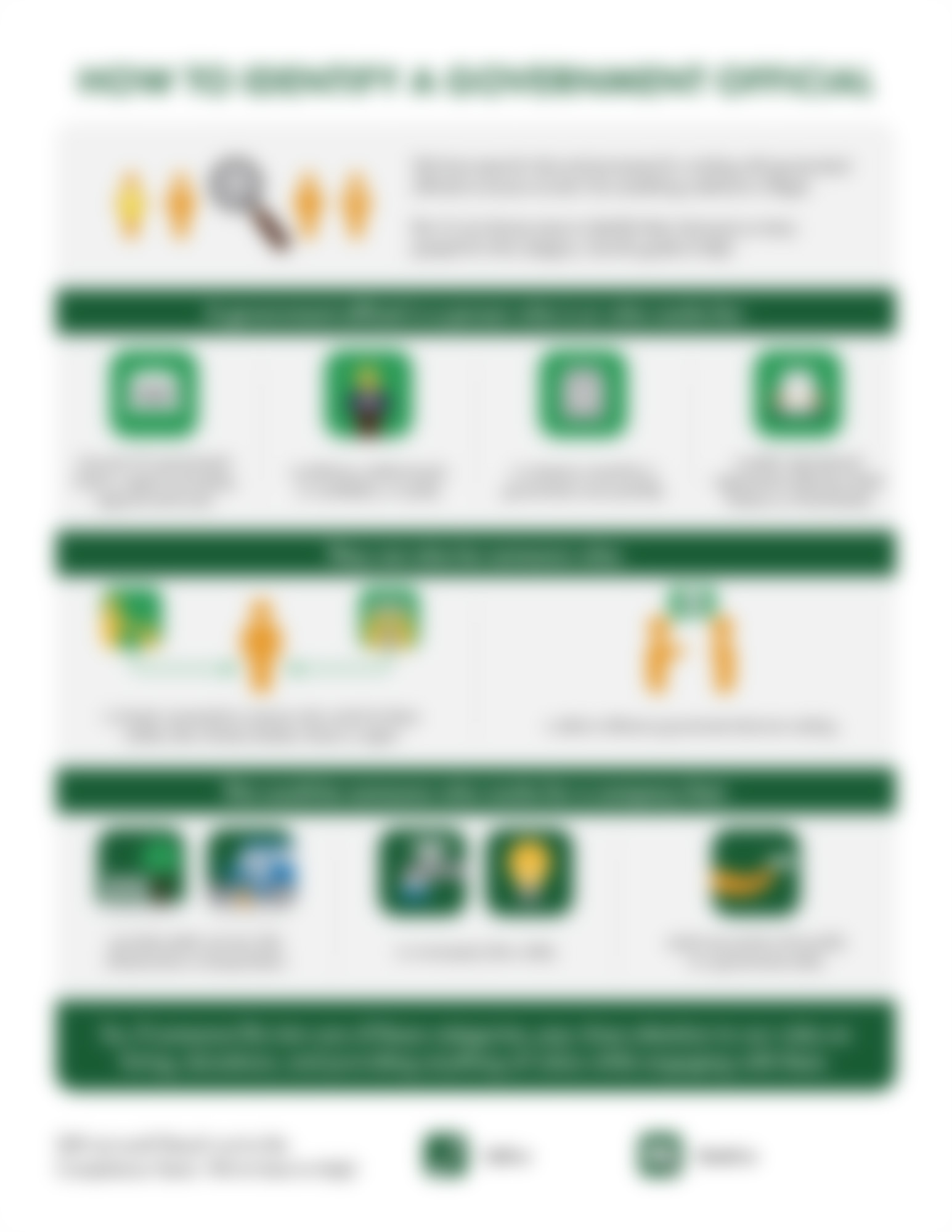 How to identify a government official - Broadcat